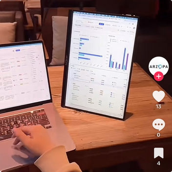 Arzopa Portable Monitor – Your Go-To Display for Work, Play & Travel ...